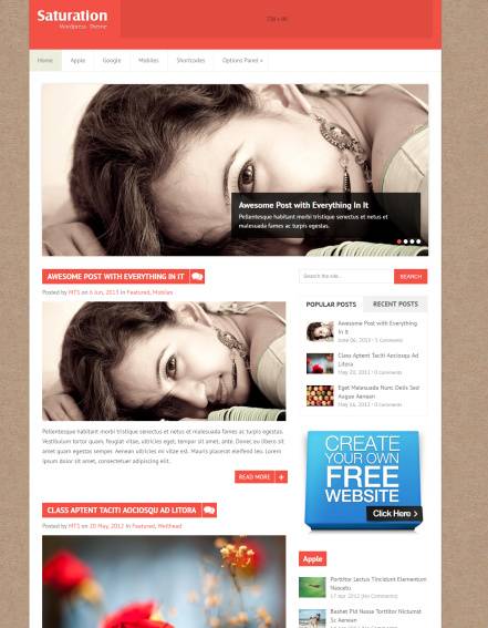 Saturation Theme Review - MyThemeShop | MUST READ