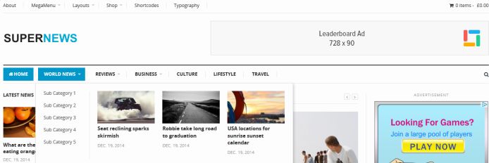 SuperNews Review - Theme Junkie | REALITY