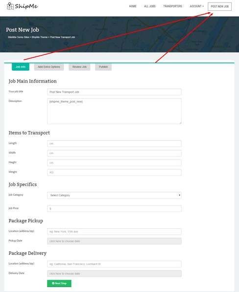 ShipMe Theme Review - SiteMile | WORTH BUYING